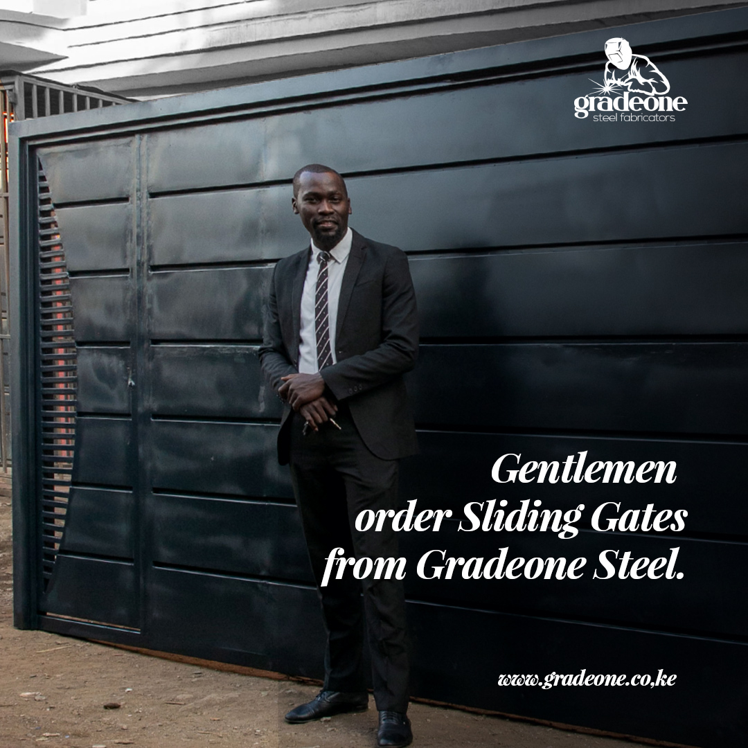 Grade One Steel Sliding Gate Solutions in Kenya - Steel Doors Kenya ...